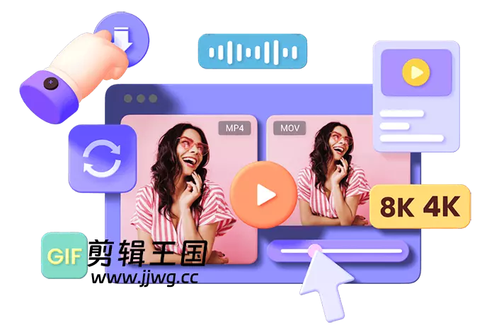 格式转换和视频下载 HitPaw Univd (HitPaw Video Converter) v4.7.0 专业版 WIN/macOS - 剪辑王国